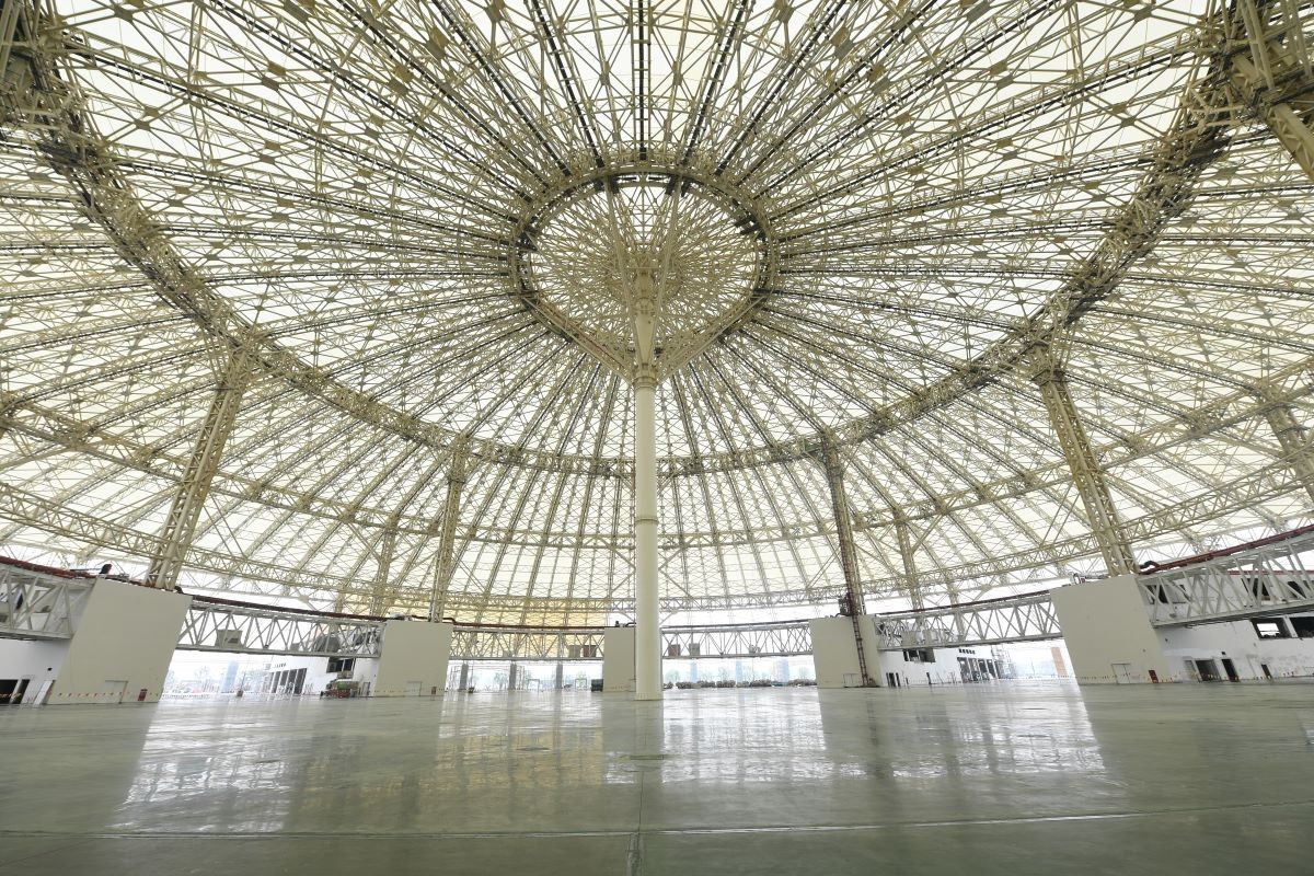 Trung tâm Triển lãm Quốc gia dự kiến hoàn thành vào tháng 7 | Báo Dân trí