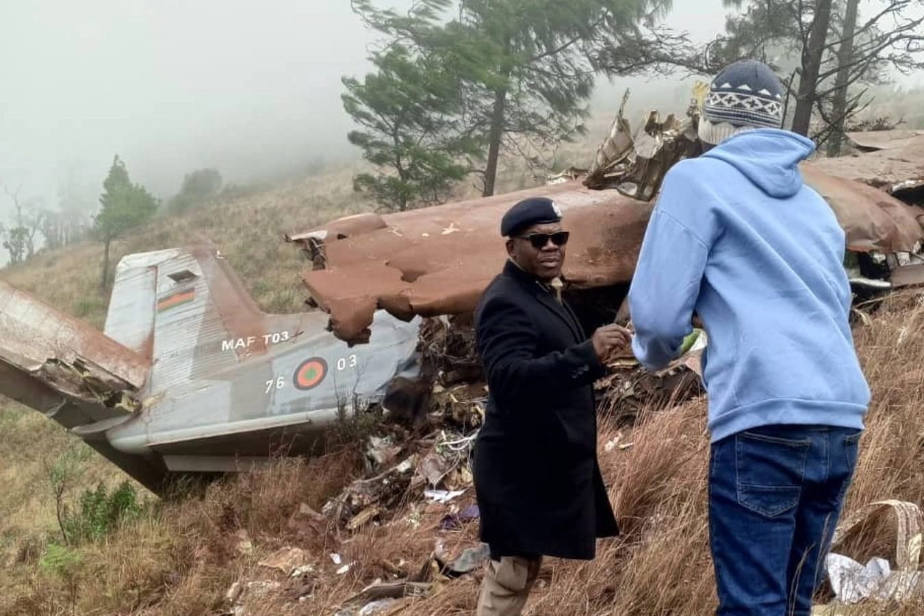 Toàn bộ 10 người trên máy bay chở Phó Tổng thống Malawi thiệt mạng ...