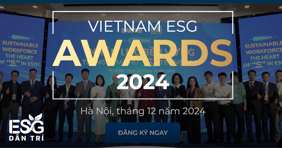 Công bố giải thưởng ESG Việt Nam 2024 - Vietnam ESG Awards 2024 | Báo Dân trí