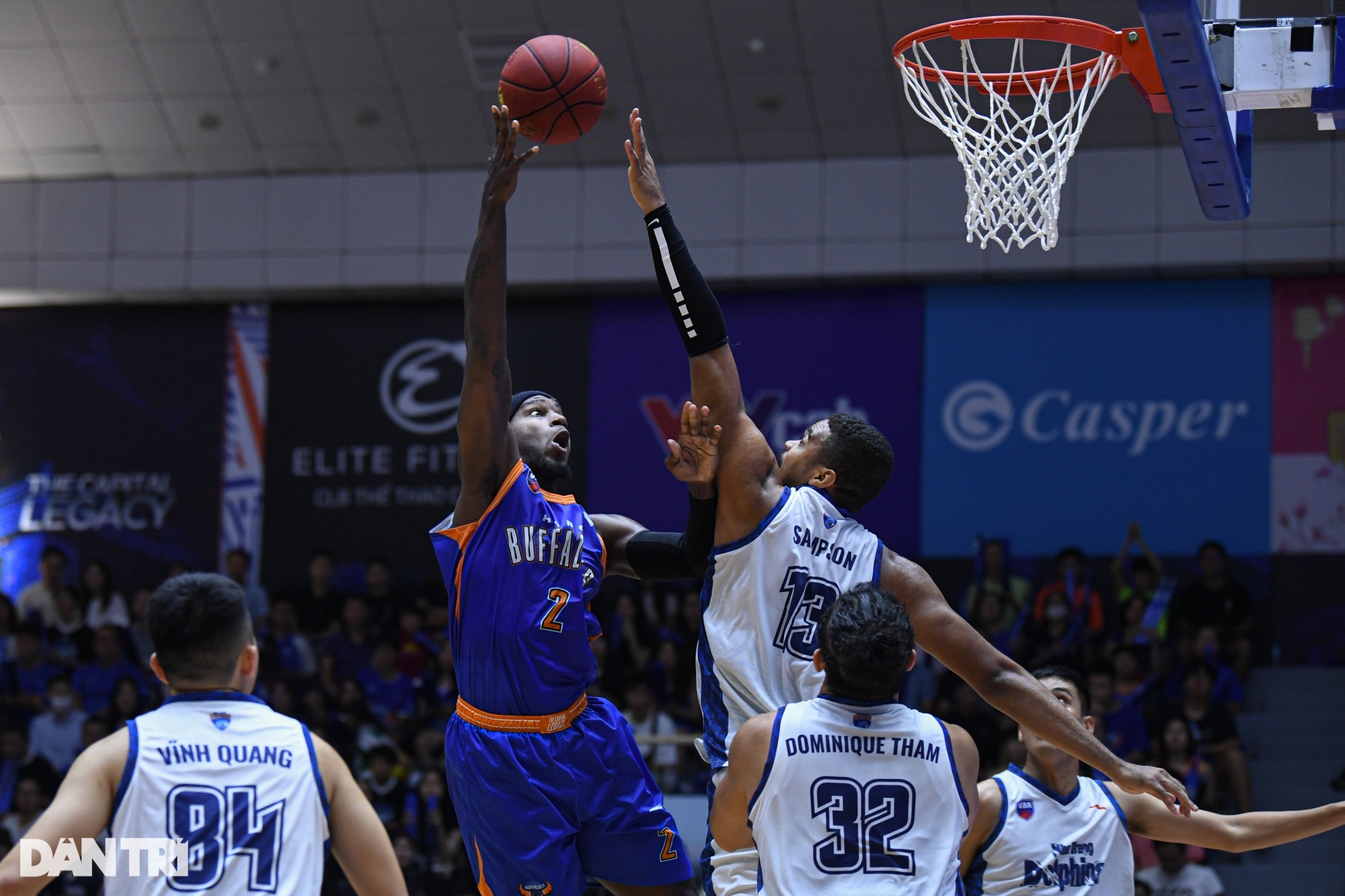 Vượt qua Hanoi Buffaloes, Nha Trang Dolphins lần đầu vào chung kết VBA | Báo Dân trí