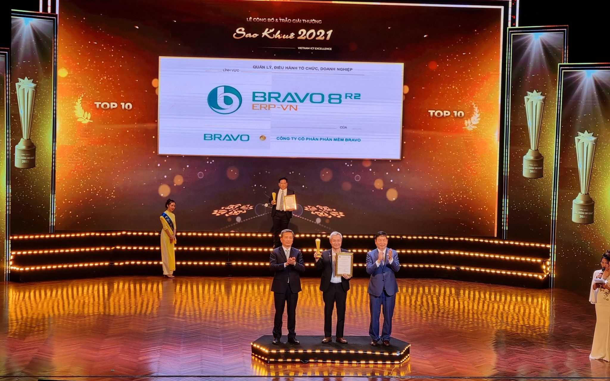 BRAVO 8R2 (ERP-VN) xuất sắc nằm trong Top 10 Giải thưởng Sao Khuê 2021 ...