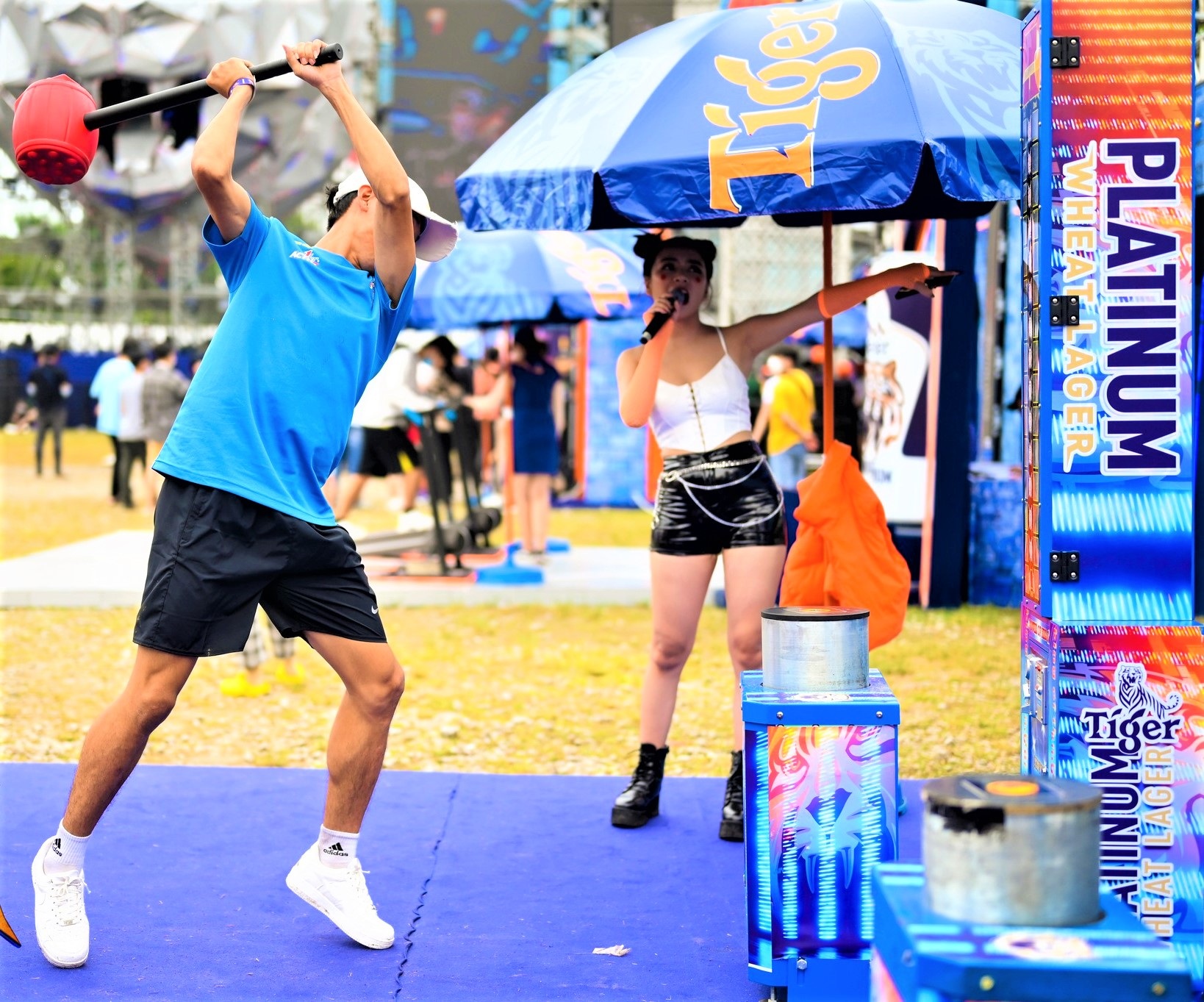 Dàn sao tại "Đấu trường bản lĩnh Tiger Arena" TPHCM | Báo Dân trí