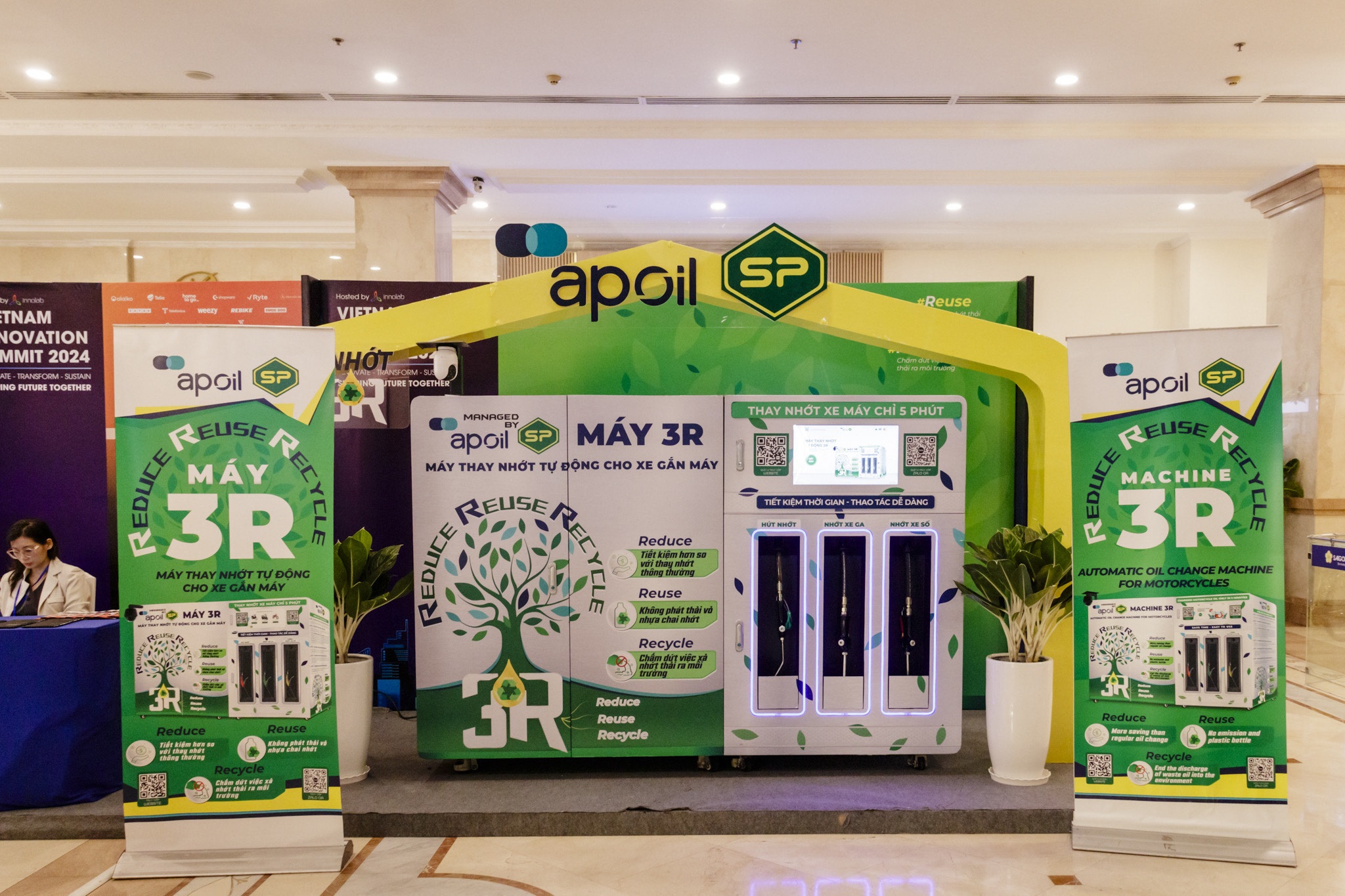Máy thay nhớt tự động 3R: Đột phá công nghệ, hướng đến phát triển bền ...