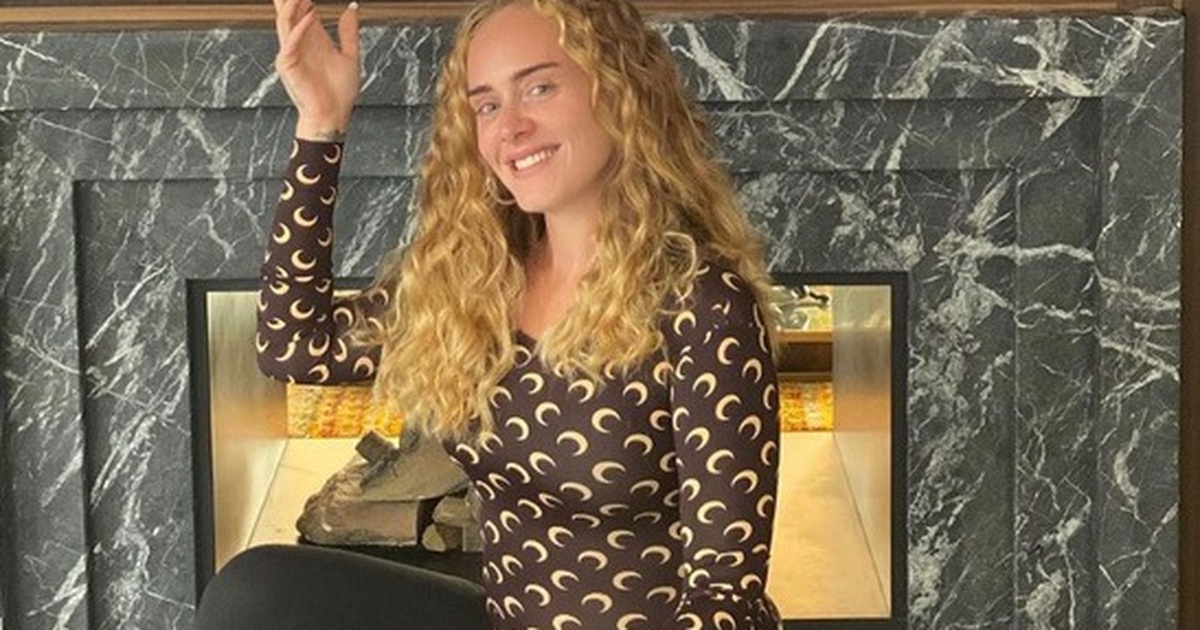Fan choáng vì mặt “mộc” của Adele sau khi giảm cân | Báo Dân trí
