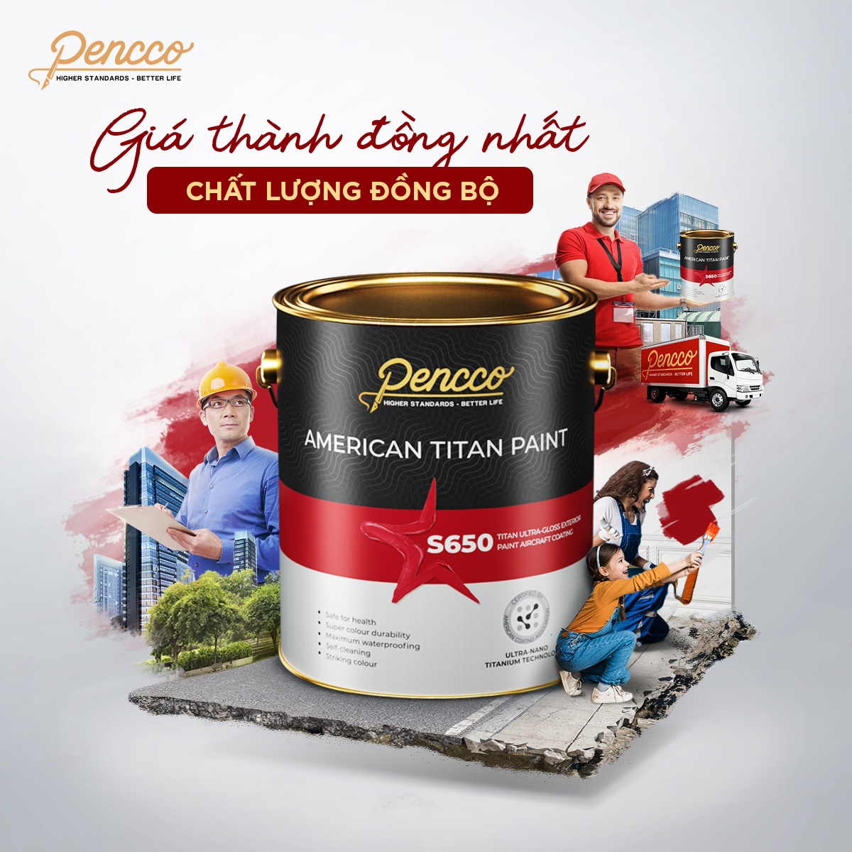 Pencco mở văn phòng đại diện tại Việt Nam, ra mắt trong ngành sơn nước ...