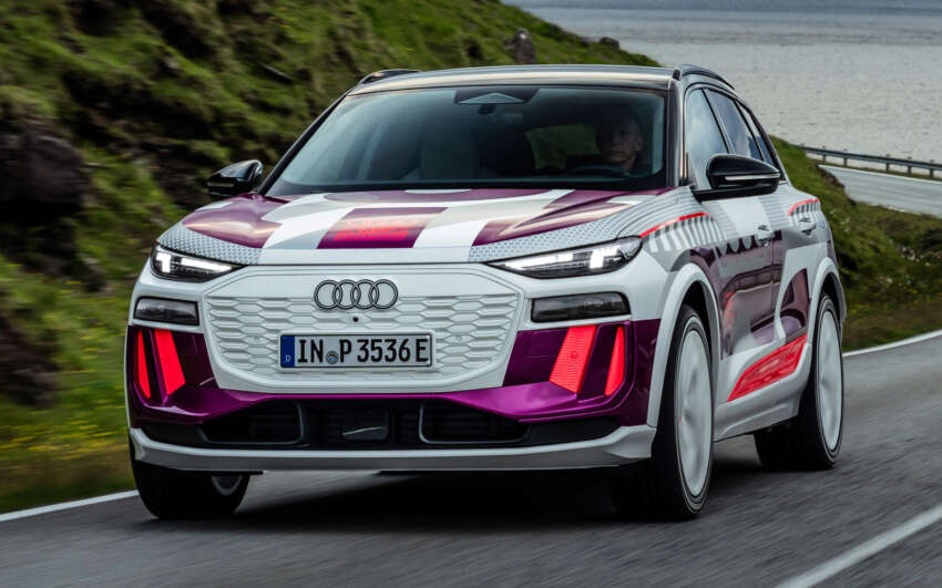 Audi Q6 e-tron chốt ngày ra mắt, dùng chung khung gầm với Porsche Macan ...