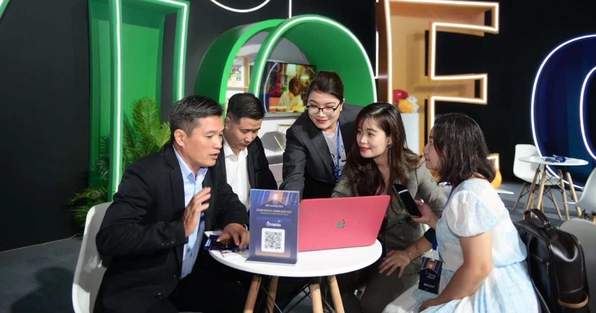 VioEdu gây ấn tượng tại diễn đàn công nghệ FPT Techday 2022 | Báo Dân trí