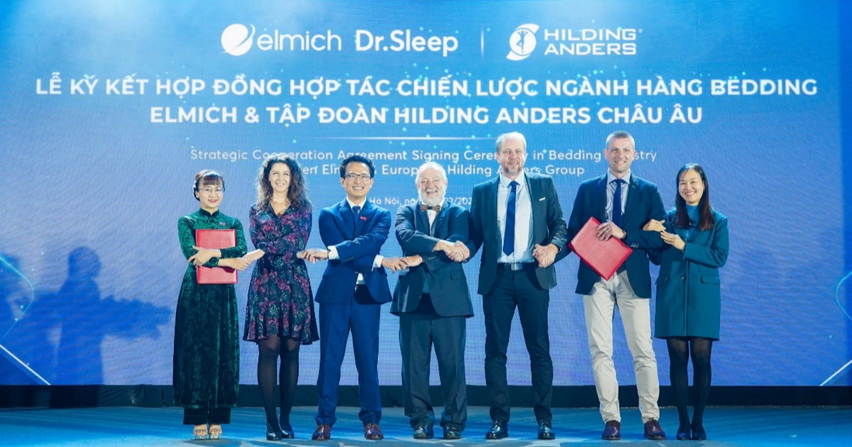 Elmich và Hilding Anders hợp tác ra mắt thương hiệu nệm ELMICH Dr.Sleep | Báo Dân trí