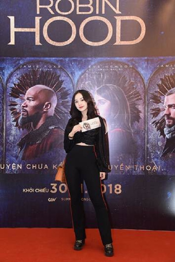 Quỳnh Kool sành điệu đi xem trai đẹp Robin Hood 2018 ra mắt | Chuyên trang Dân sinh