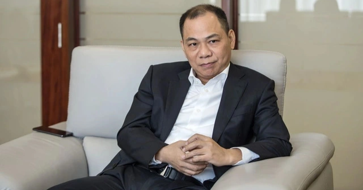 Tỷ phú Phạm Nhật Vượng góp xong vốn vào công ty 18.000 tỷ đồng mới mở | Báo Dân trí