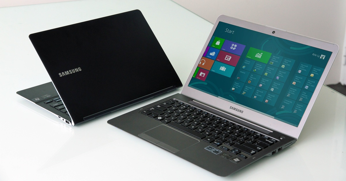Cận cảnh bộ đôi laptop Windows 8 đầu tiên của Samsung | Báo Dân trí