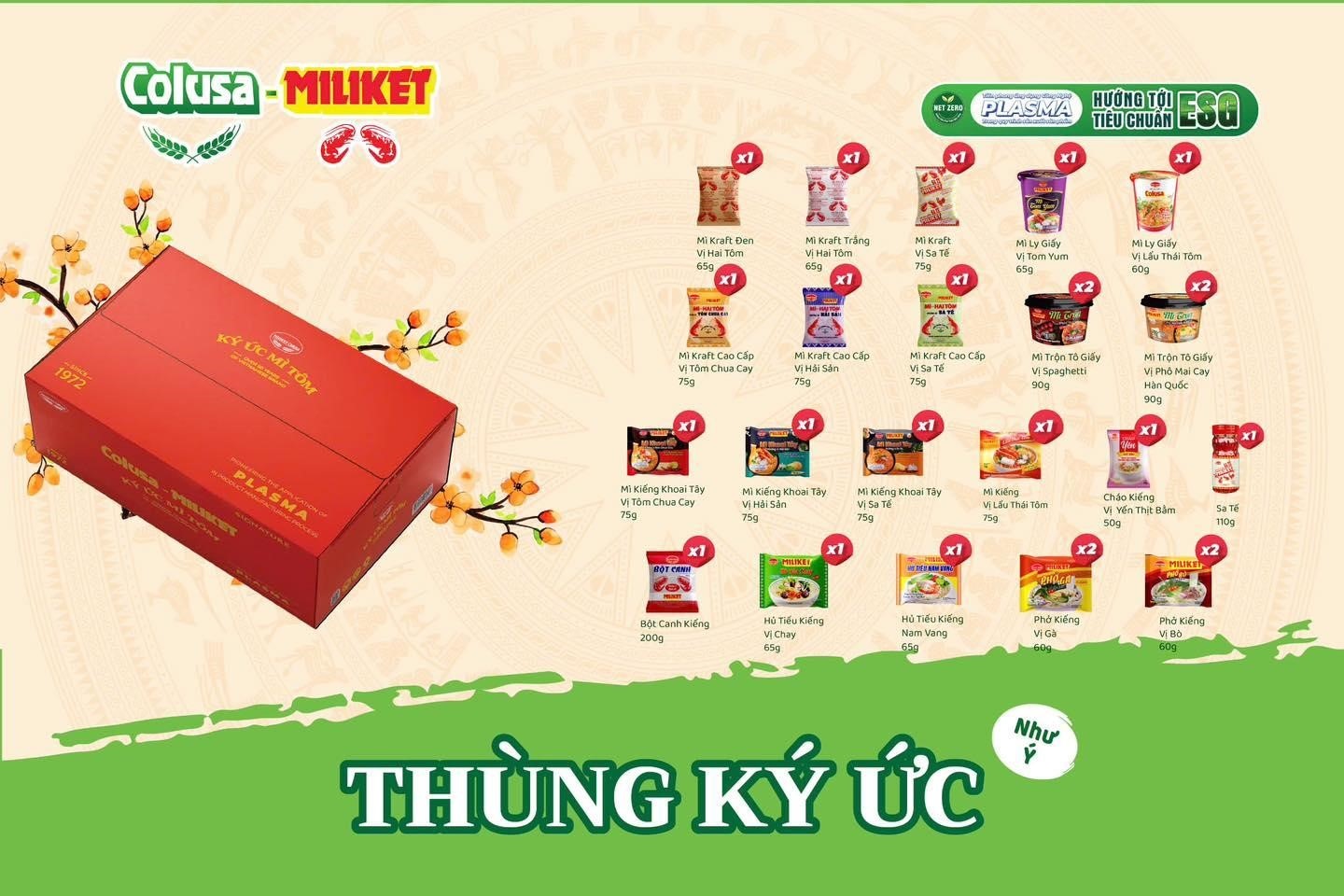 Hương vị Tết xưa - Tết nay hòa quyện trong gói sản phẩm Tết Colusa - Miliket | Báo Dân trí