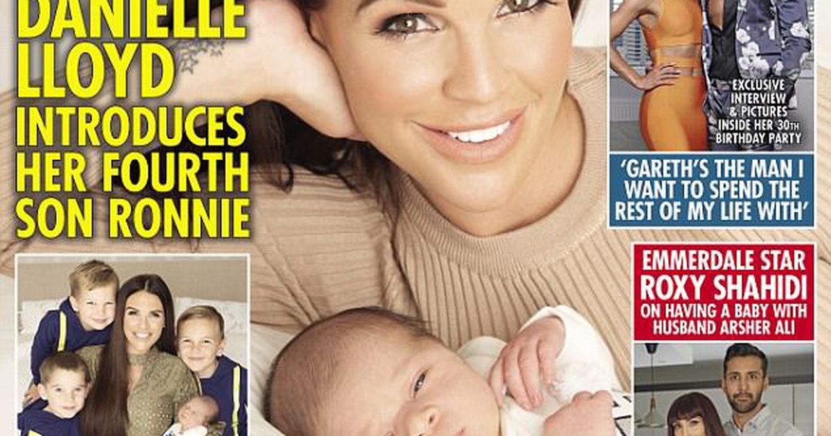 Cựu hoa hậu Anh khoe con trai thứ 4 | Báo Dân trí