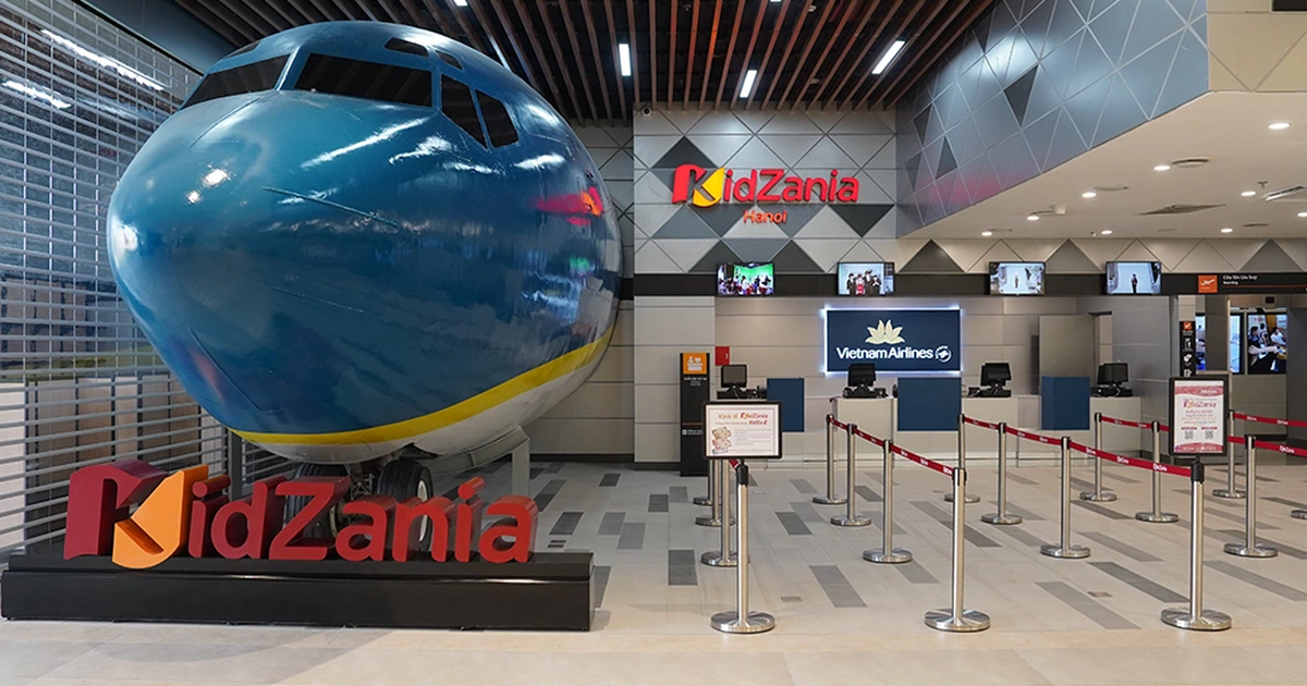 KidZania Hà Nội, Vietnam Airlines mang trải nghiệm hàng không trên Boeing 727 cho trẻ | Báo Dân trí