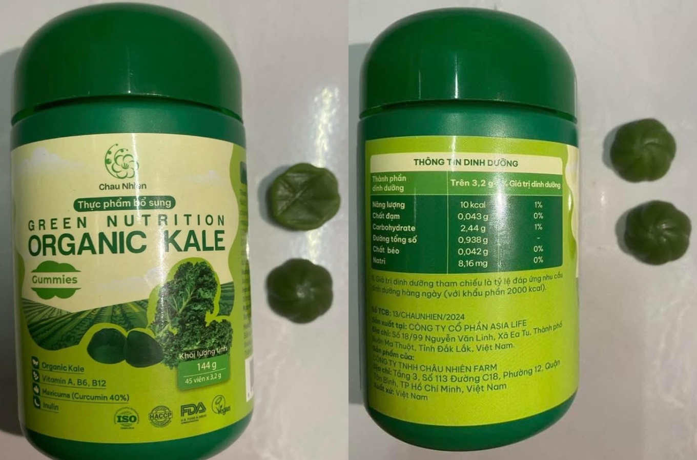 Vụ sản xuất kẹo rau củ Kera giả: Hé lộ thêm sản phẩm Asia Life đã sản ...