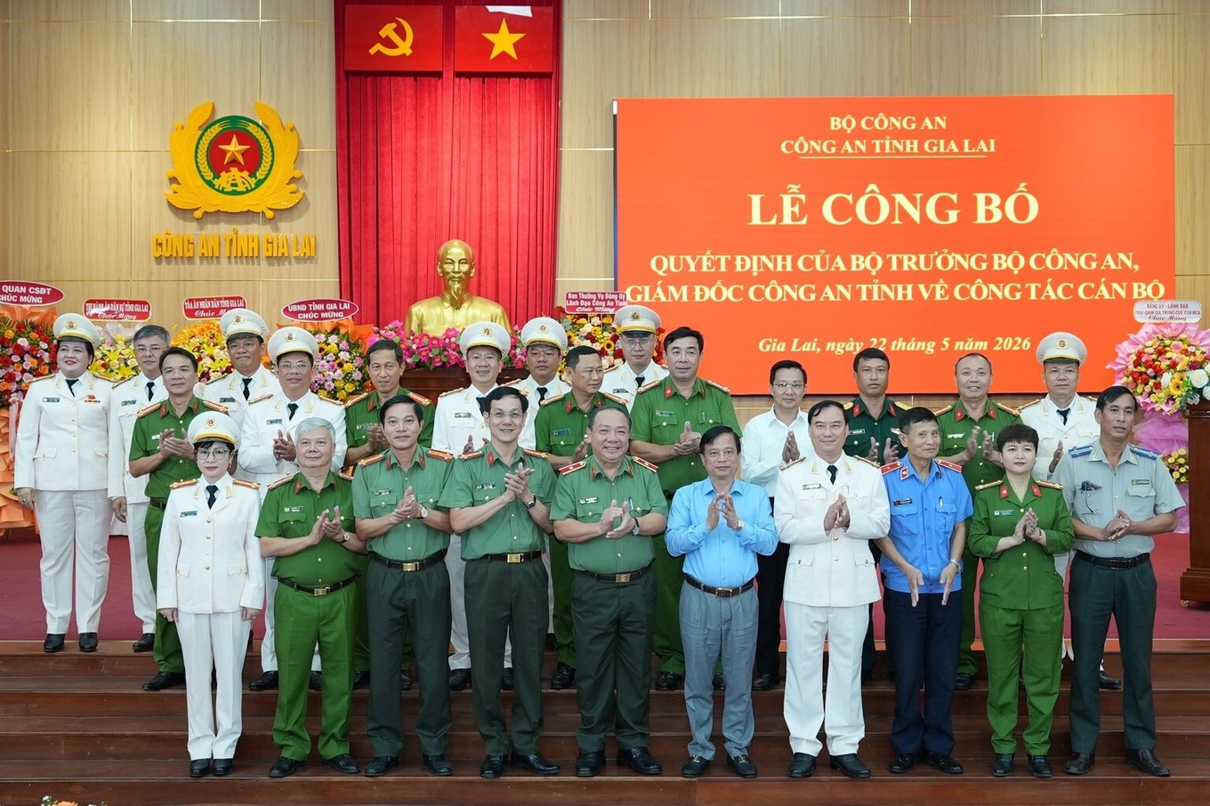 Bổ nhiệm Thủ trưởng Cơ quan Cảnh sát điều tra Công an tỉnh Gia Lai ...