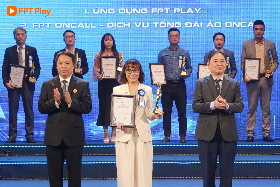 Ứng dụng FPT Play được vinh danh "Giải pháp công nghệ số tiêu biểu ...