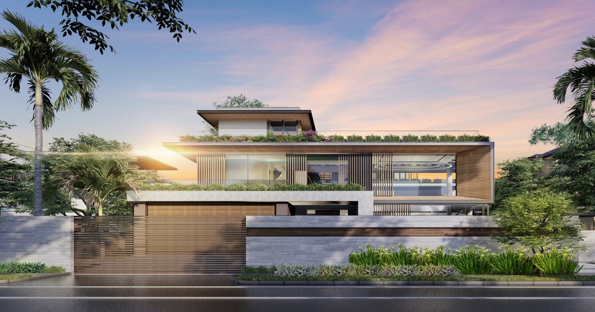 The Icon – vũ điệu kiến trúc hiện đại trên nền không gian xanh | Báo ...