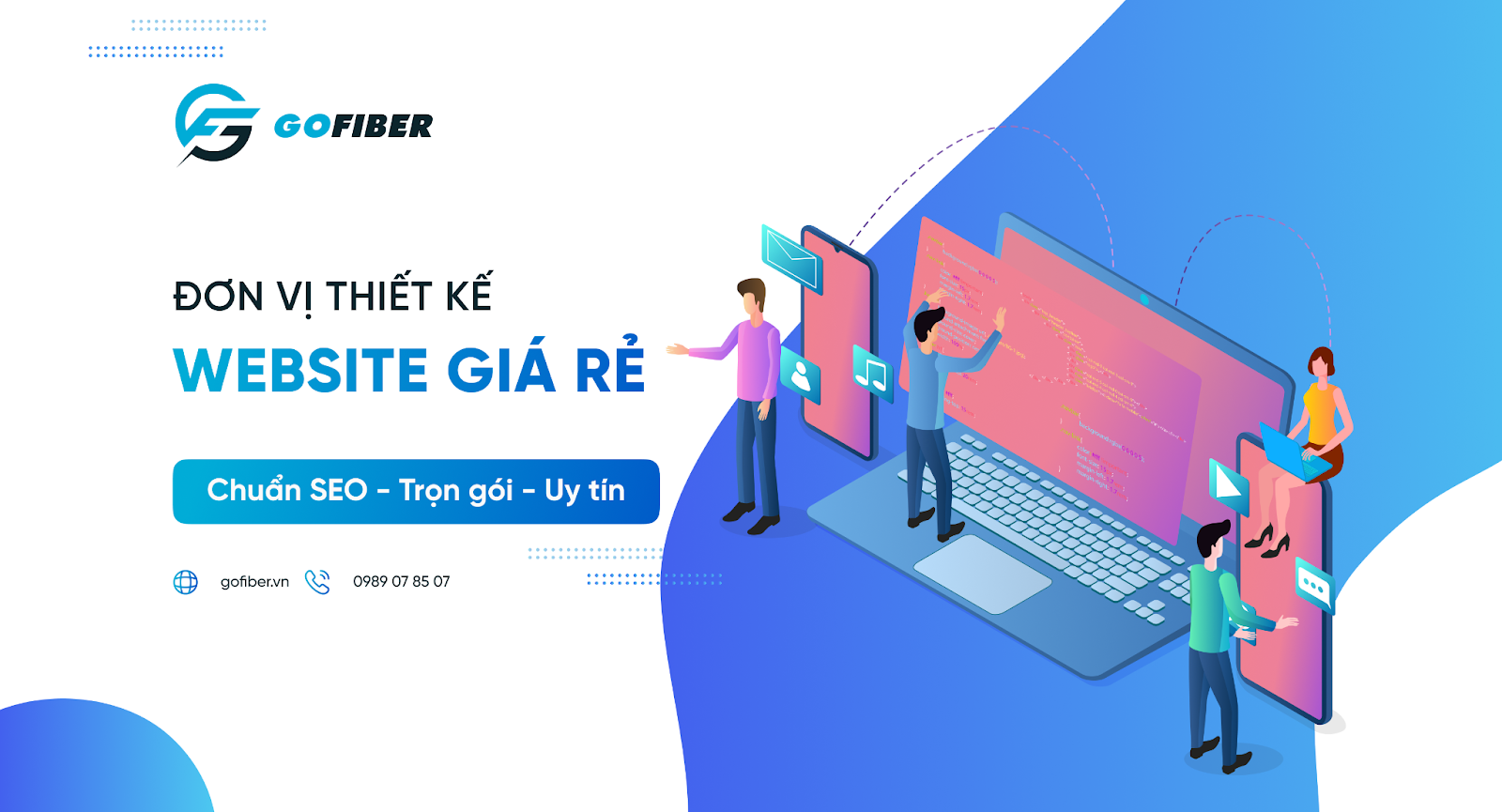 Dịch vụ web hosting và máy chủ ảo của Gofiber | Báo Dân trí