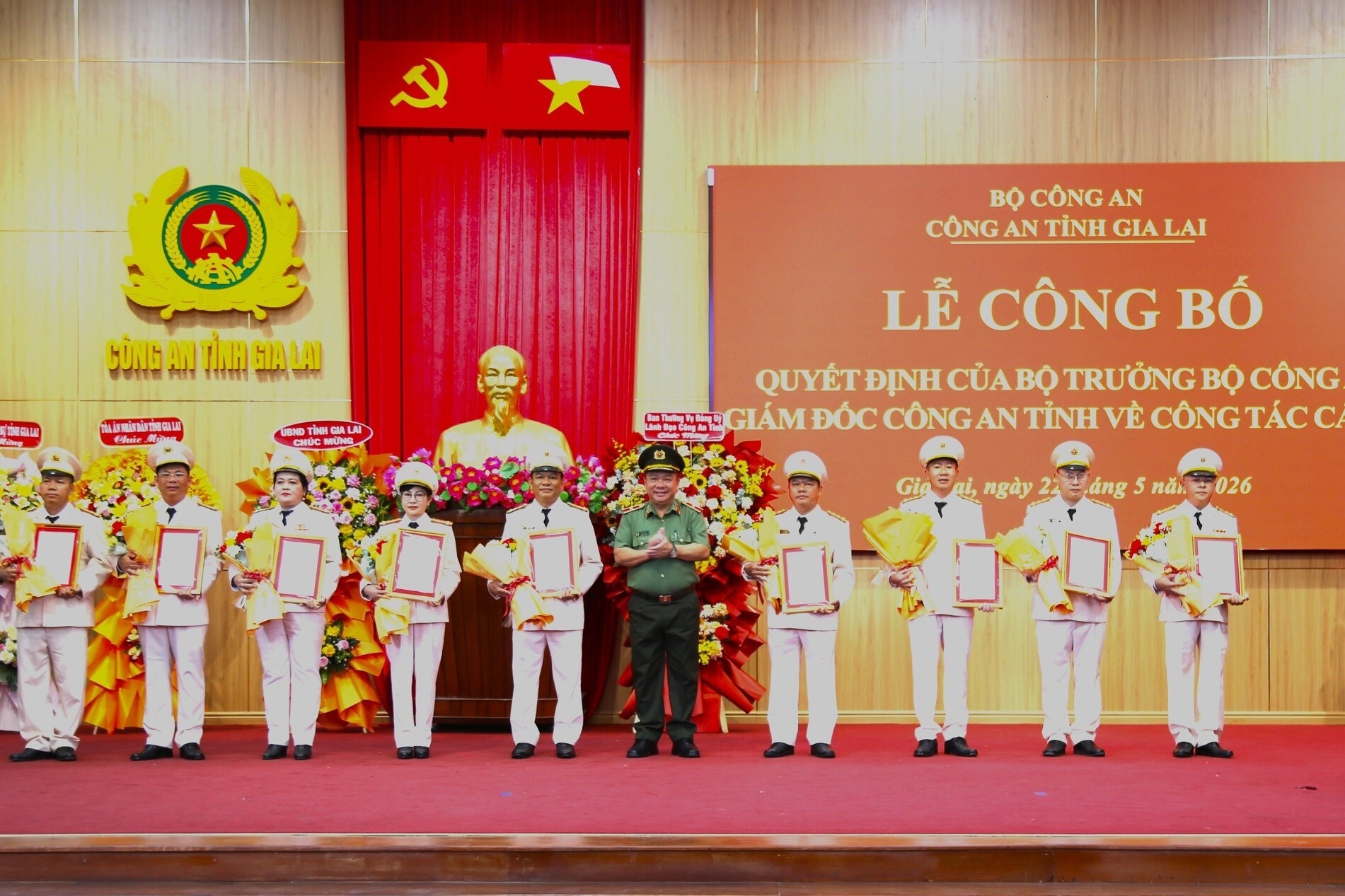 Bổ nhiệm Thủ trưởng Cơ quan Cảnh sát điều tra Công an tỉnh Gia Lai ...