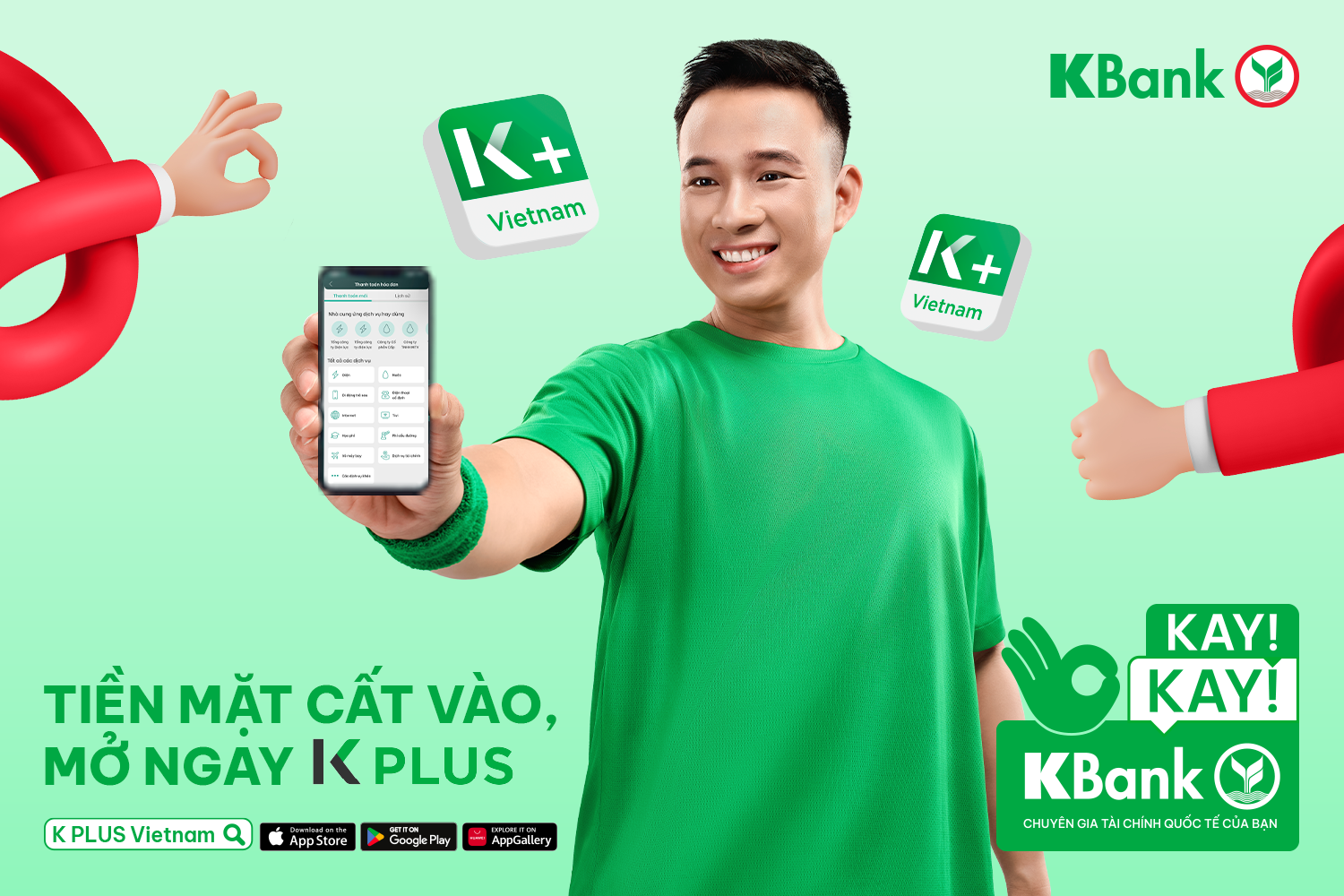 Nâng cấp ứng dụng, KBank vượt 1,14 triệu người dùng | Báo Dân trí