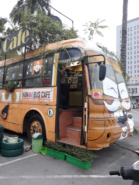 Hà Nội Bus café: Quán café độc đáo và thiết thực | Chuyên trang Dân sinh