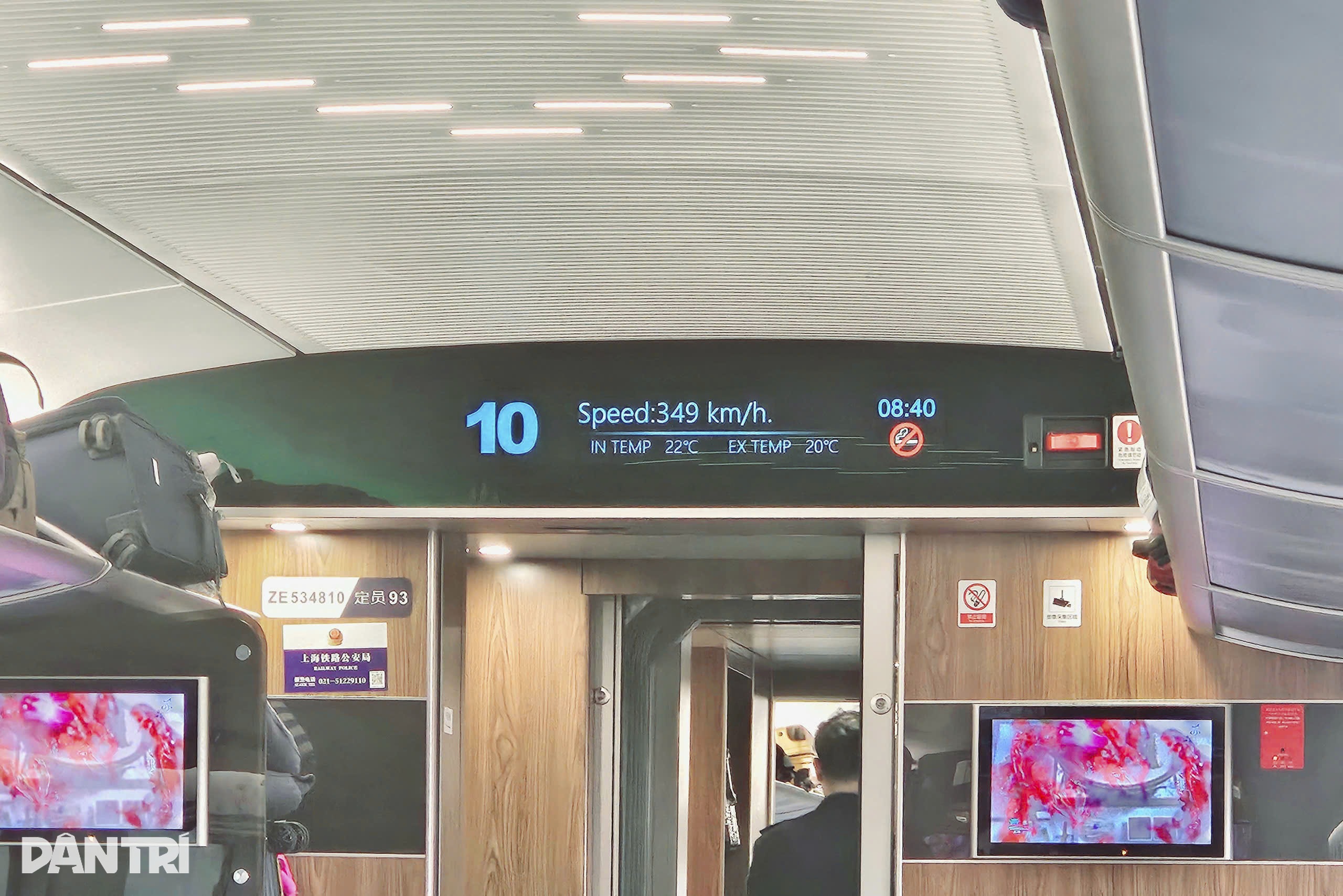 Trải nghiệm tàu cao tốc Trung Quốc, kỳ vọng tuyến tàu 350km/h ở Việt Nam | Báo Dân trí