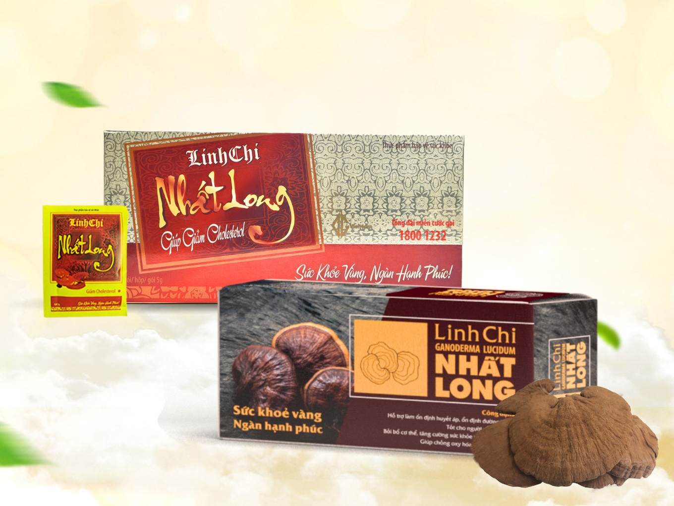 Hỗ trợ giảm huyết áp, đường huyết với trà Linh Chi Nhất Long | Báo Dân trí