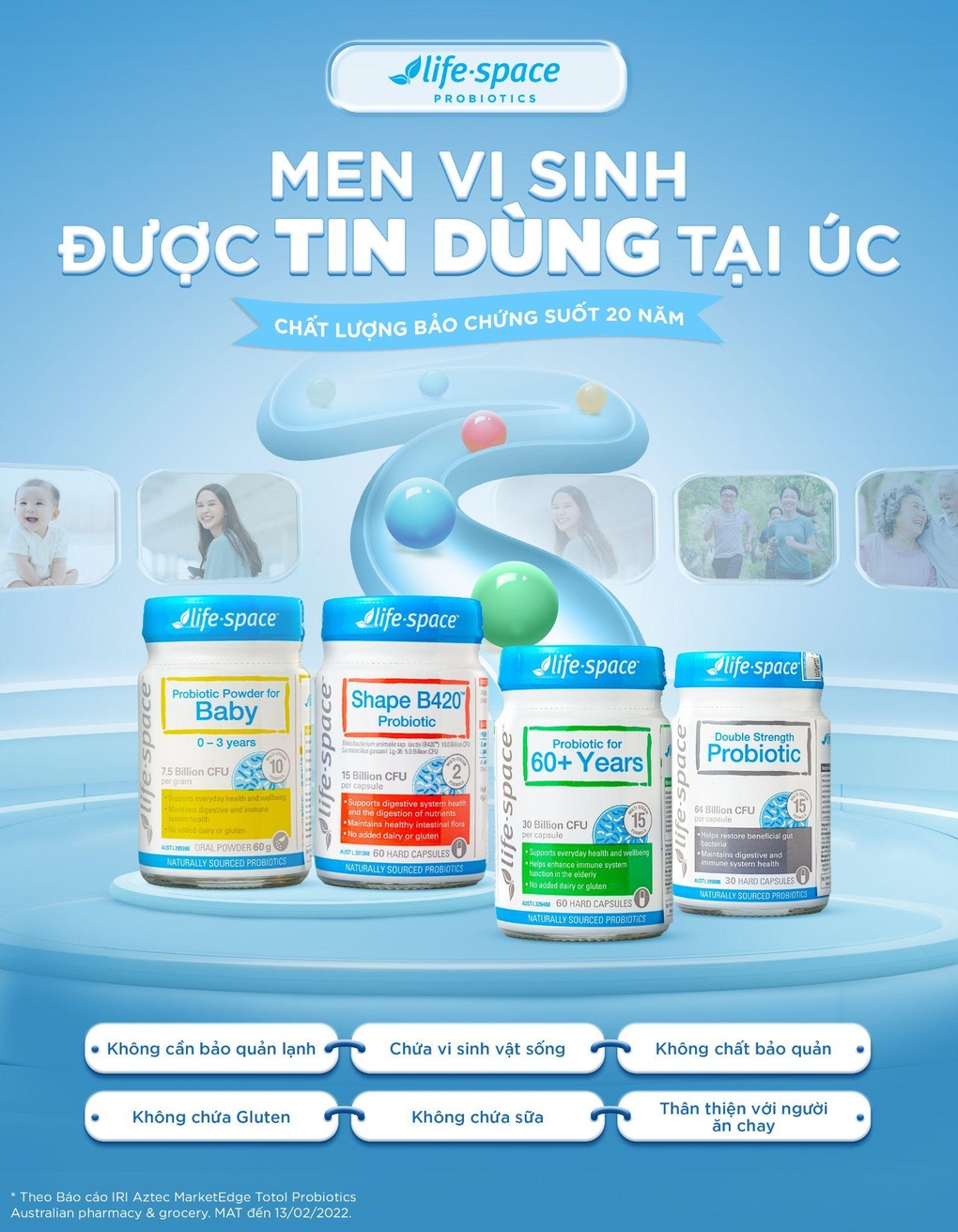Life-Space Probiotic: Thương hiệu men vi sinh Úc có mặt ở Việt Nam | Báo Dân trí