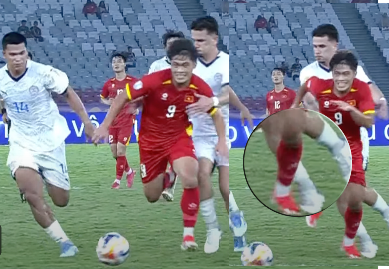 Sự cố hy hữu: Trọng tài rút thẻ đỏ nhầm người ở trận đấu của U23 Việt Nam | Báo Dân trí