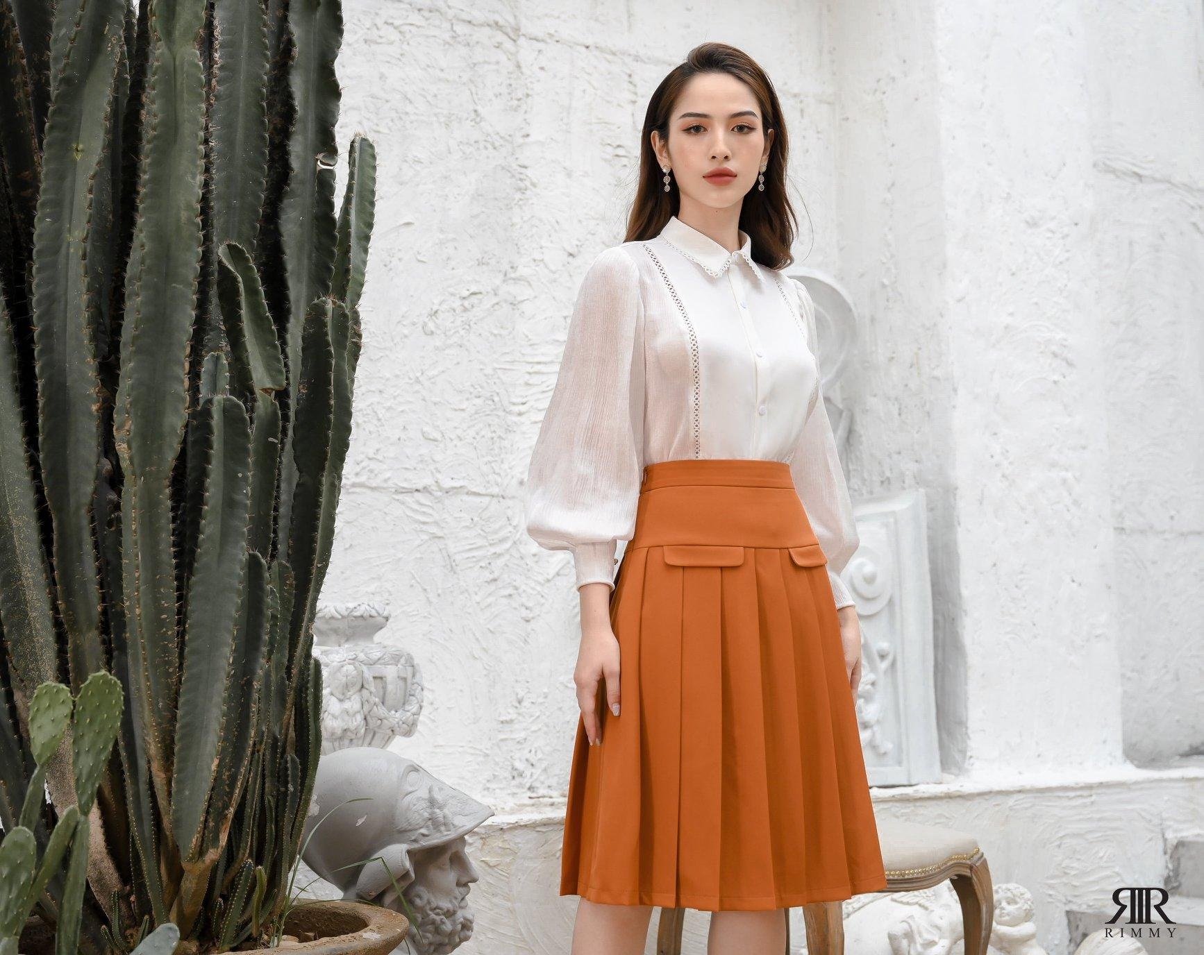 Rimmy gợi ý cho nàng các set sơ mi công sở vô cùng thanh lịch | Báo Dân trí