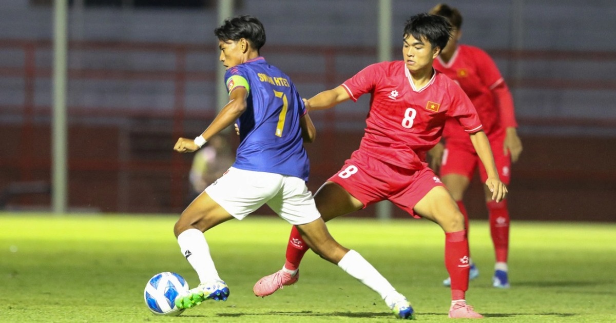 U19 Việt Nam vất vả kiếm một điểm trước U19 Myanmar | Báo Dân trí