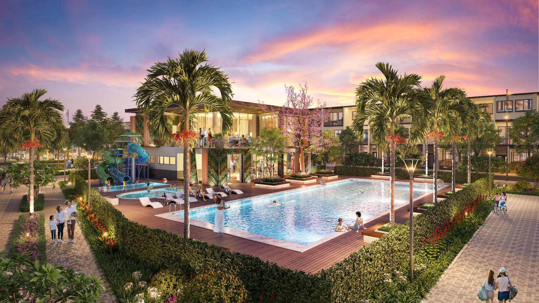 Clubhouse phong cách resort tại khu dân cư theo chuẩn Nhật Cát Tường ...