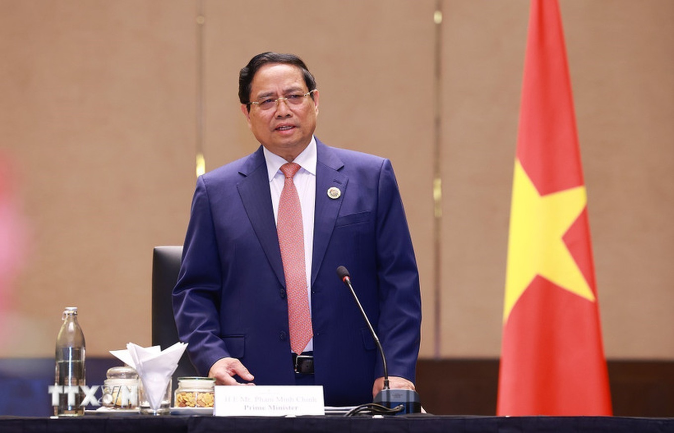 Thủ tướng Phạm Minh Chính làm việc với các Đại sứ Việt Nam tại khu vực ...