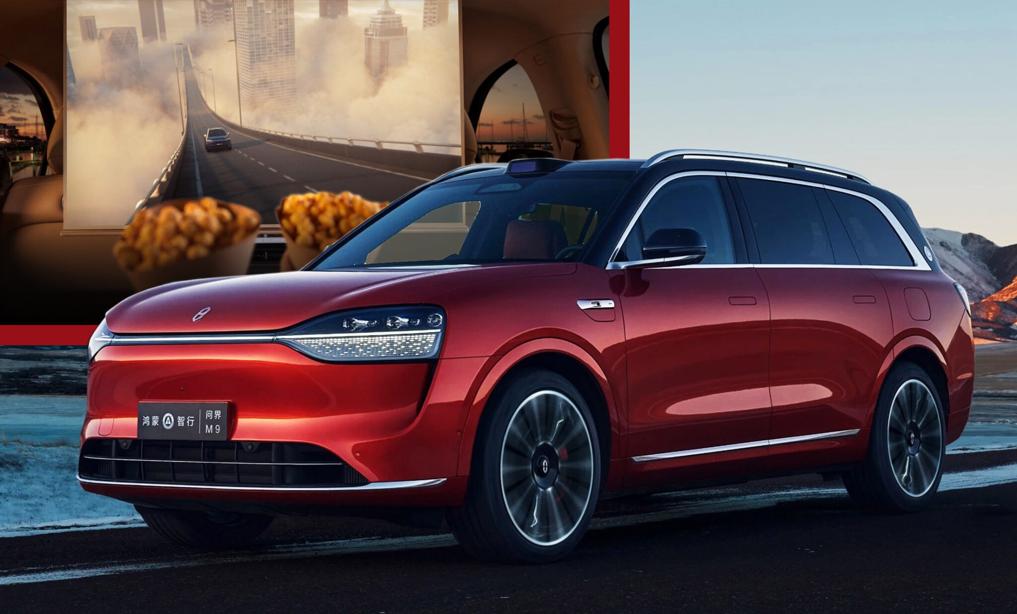 SUV điện Aito M9 trình làng: Màn phô diễn công nghệ của Huawei | Báo Dân trí