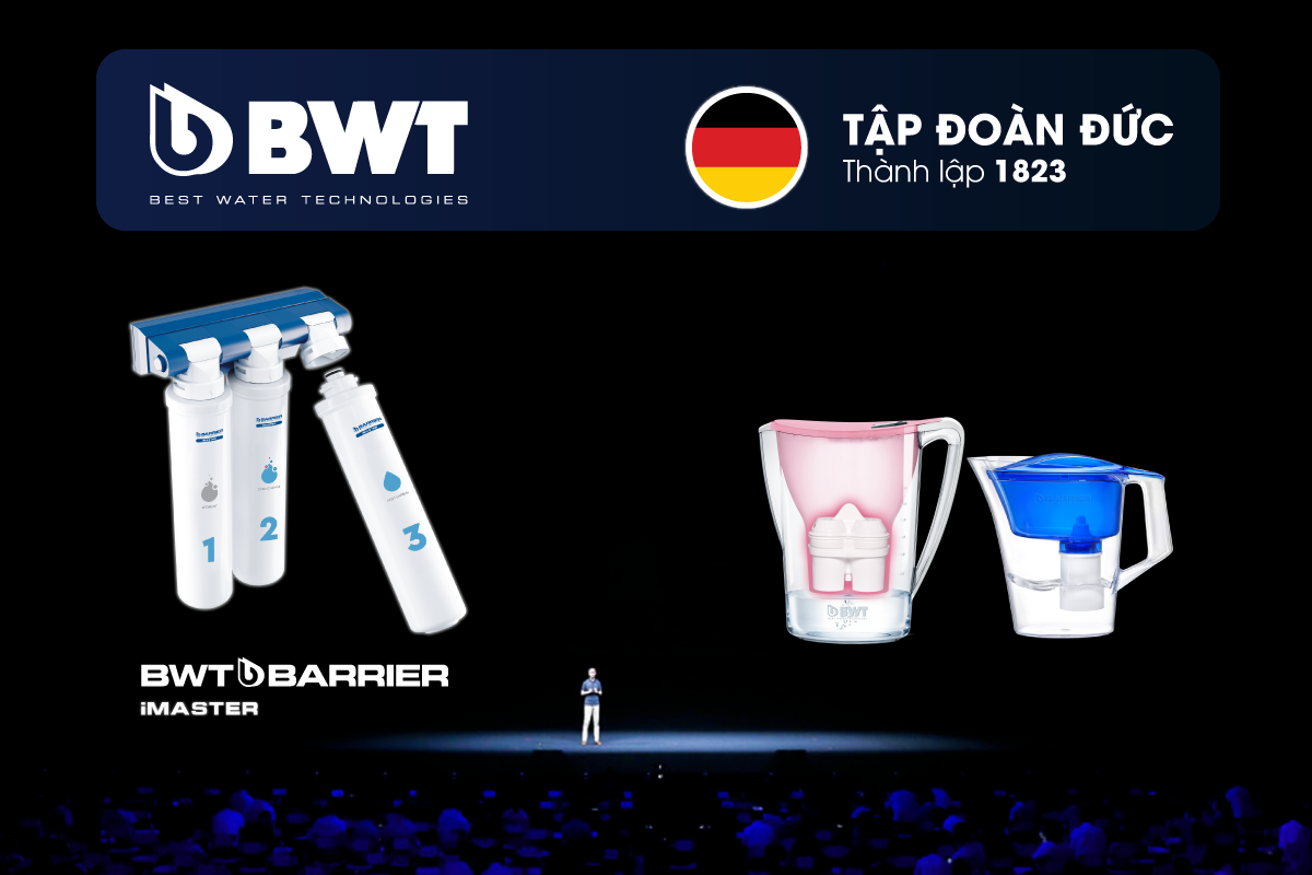 BWT Barrier iMaster máy lọc nước nổi tiếng thế giới đã đến Việt Nam | Báo Dân trí