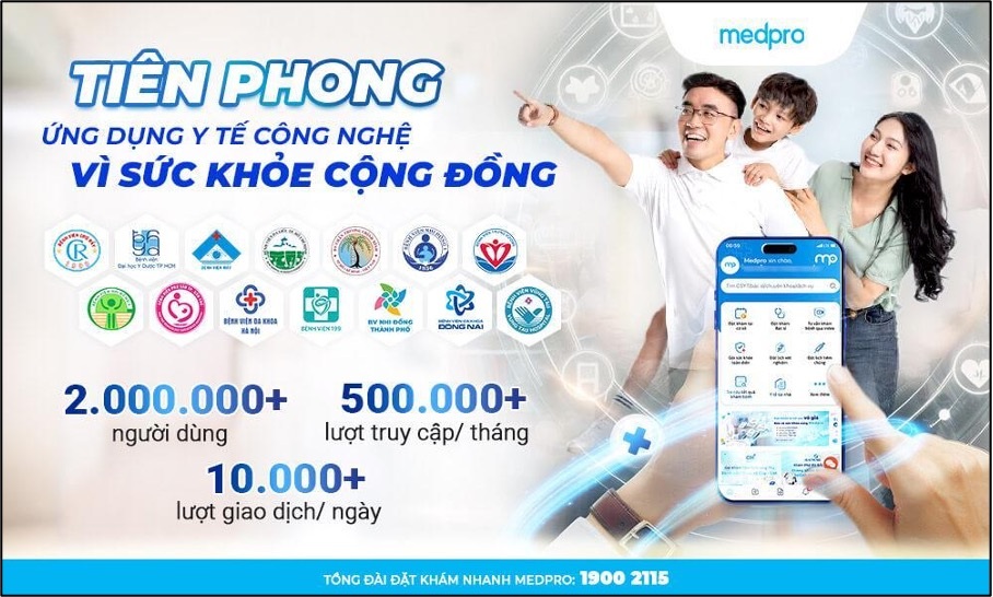 Đặt khám nhanh với ứng dụng y tế Medpro | Báo Dân trí