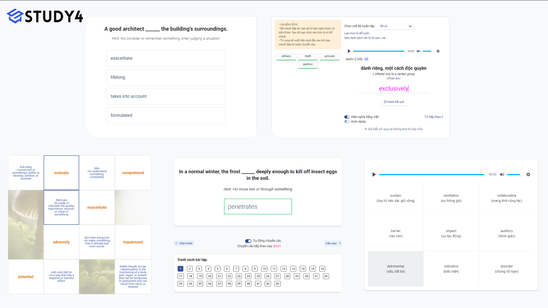 Những yếu tố hút học viên của nền tảng luyện thi STUDY4 | Báo Dân trí