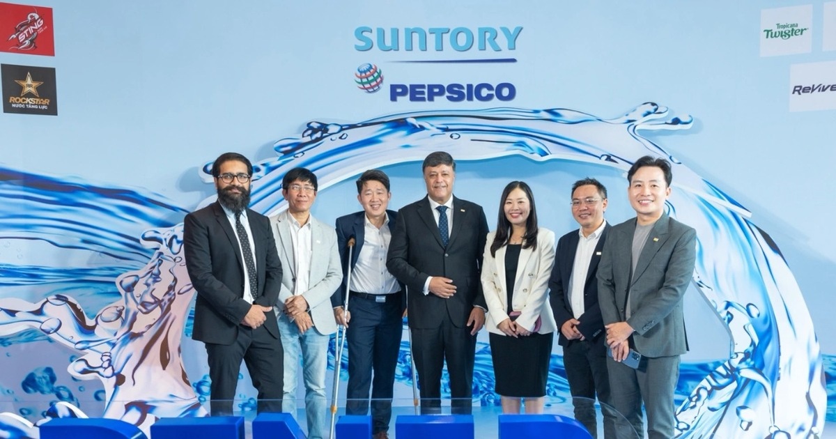 Suntory PepsiCo cùng các đối tác cam kết phát triển bền vững | Báo Dân trí