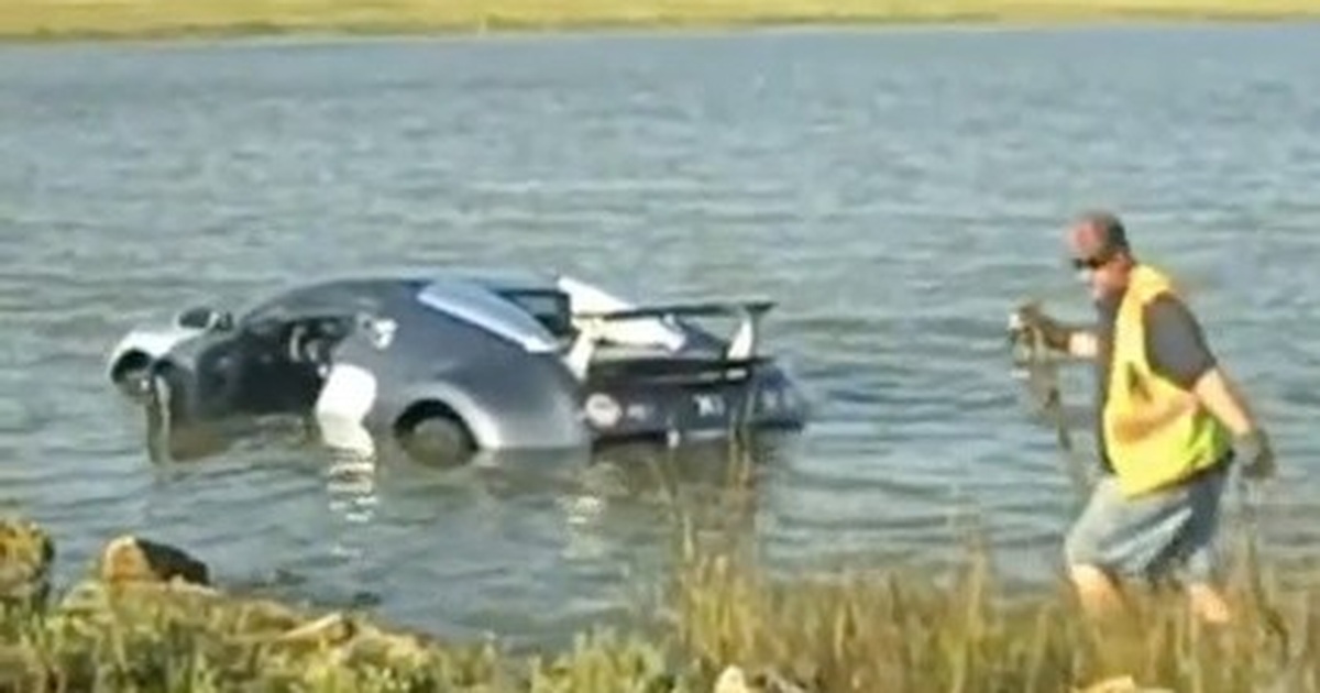 Bugatti Veyron mất lái vì một chú chim | Báo Dân trí