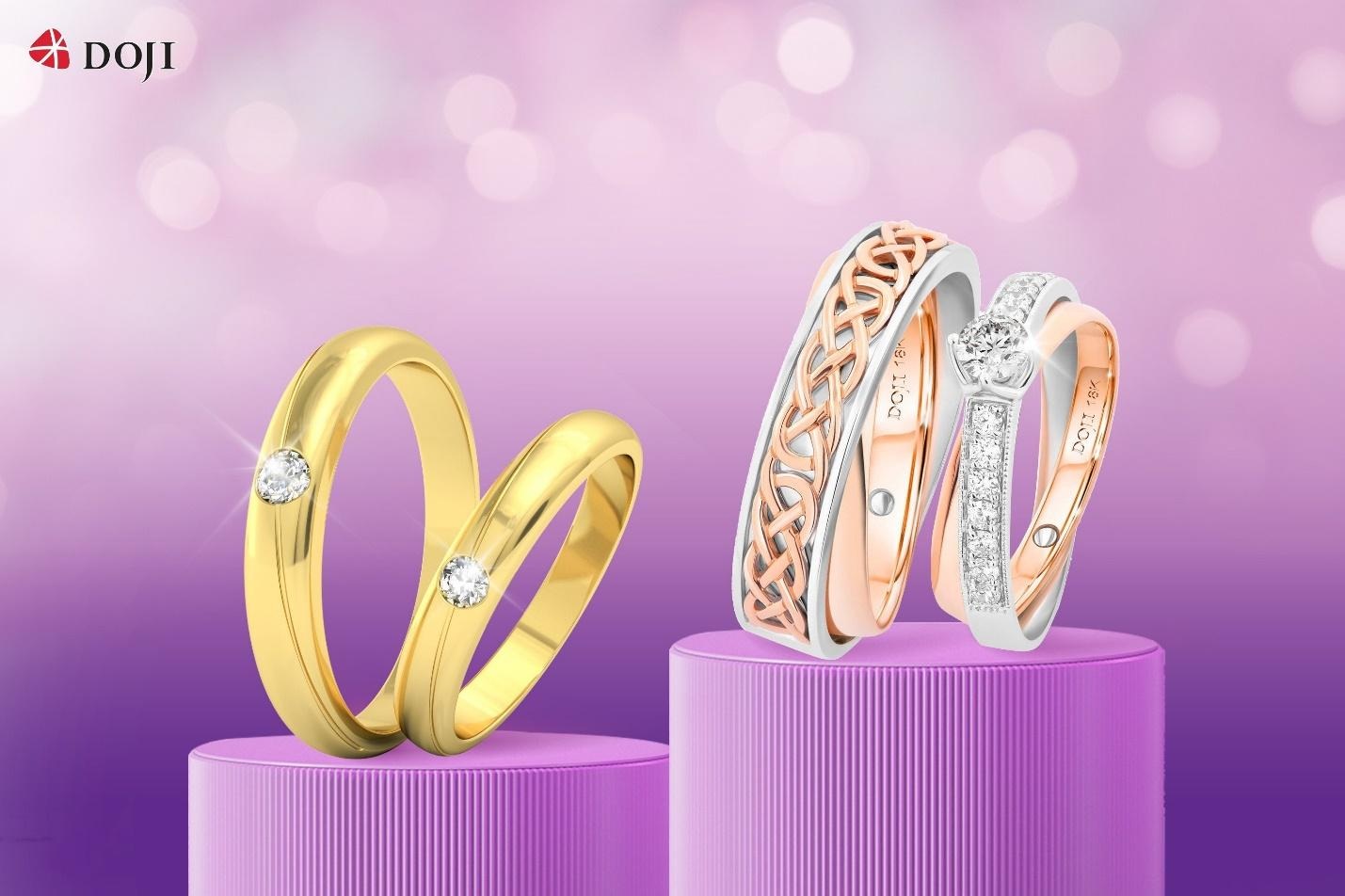 "Mừng ngày chung đôi - quà tặng nhân đôi" cùng trang sức cưới DOJI | Báo Dân trí
