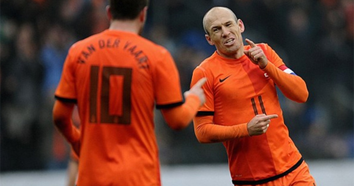 Chiêm ngưỡng siêu phẩm mang thương hiệu Arjen Robben | Báo Dân trí