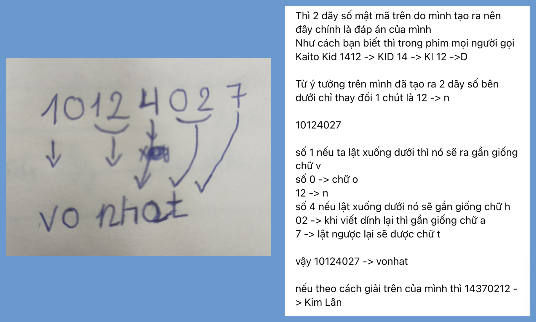Hiện tượng mạng Kaito Kid lại gây "bão" vì tiếp tục đoán trúng đề văn ...