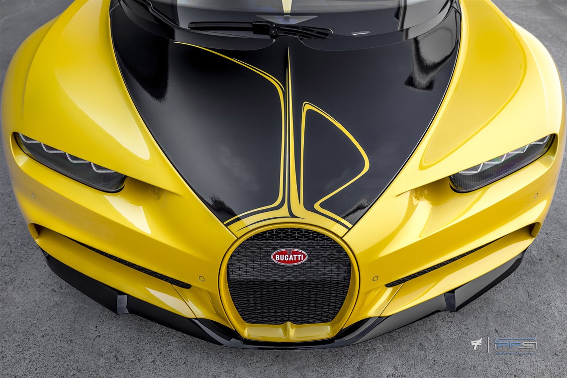 Bugatti Chiron Hellbee - "Chú ong vàng" đắt giá nhất thế giới | Báo Dân trí