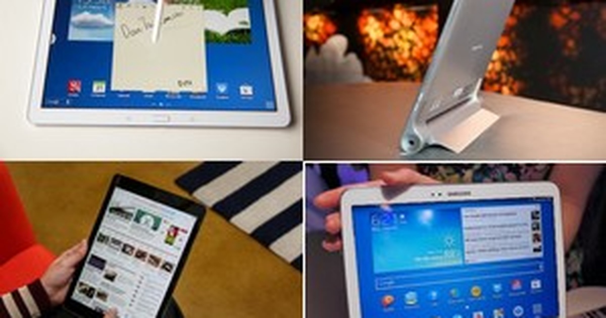 Những máy tính bảng cỡ lớn đáng chú ý nhất thị trường hiện nay | Báo ...