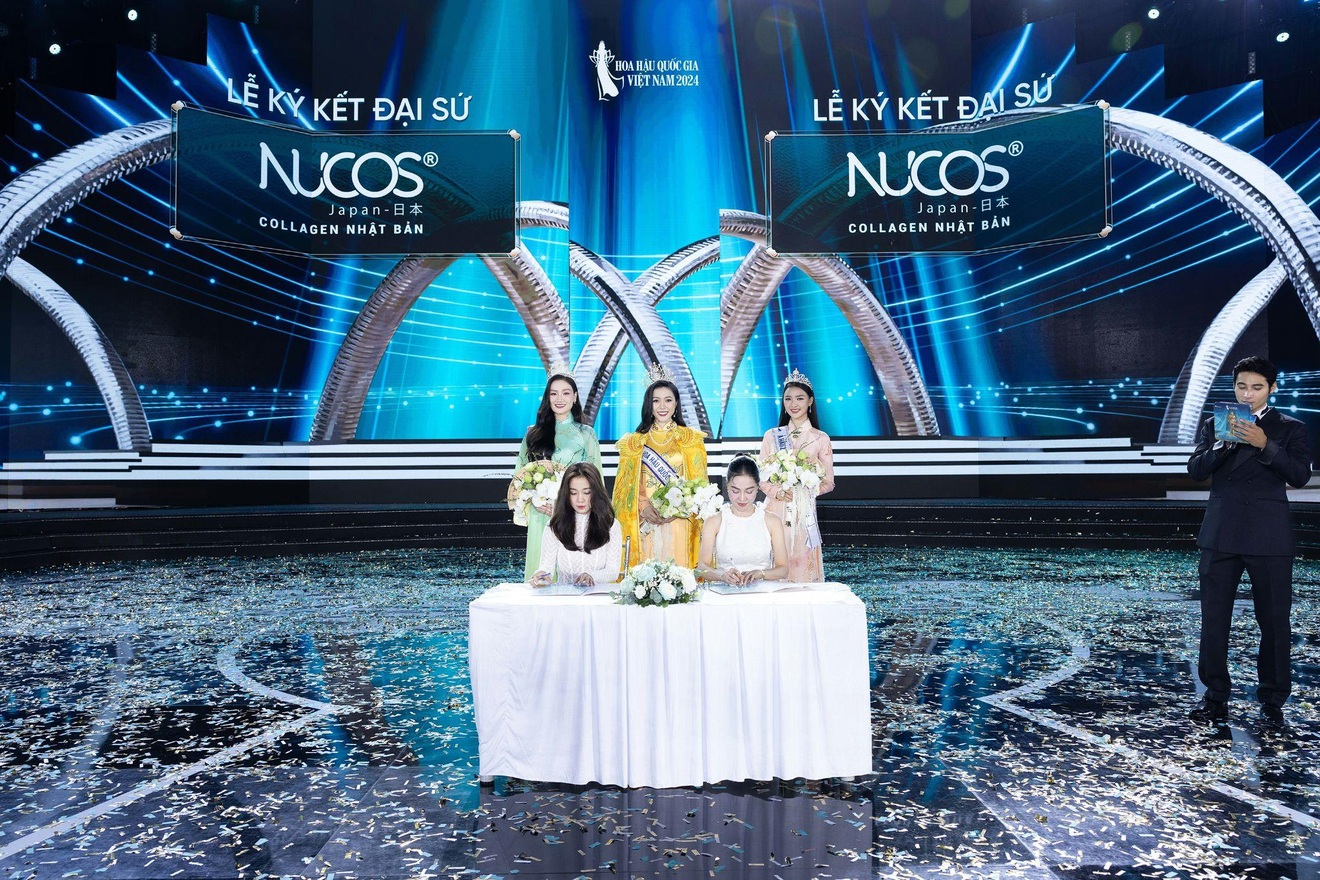 Hoa hậu Quốc gia Việt Nam 2024 trở thành đại sứ thương hiệu Nucos Nhật Bản | Báo Dân trí