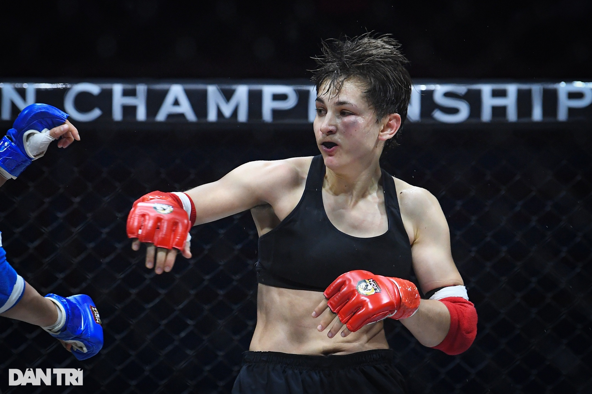 Bóng hồng Hungary hạ knock-out võ sĩ Việt Nam trong ngày khai màn MMA 2023 | Báo Dân trí