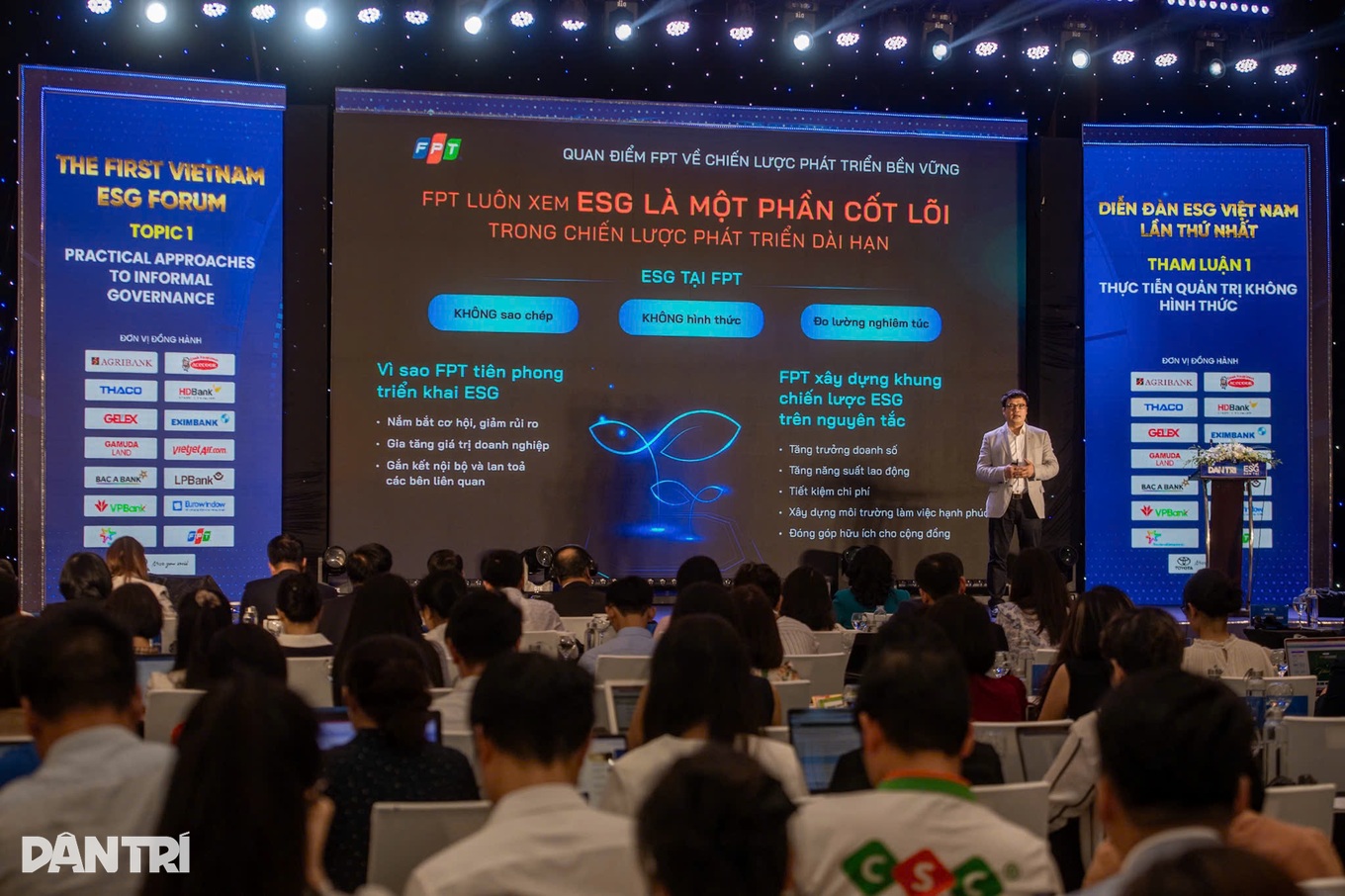 Tổng giám đốc FPT: ESG không phải là "mốt" | Báo Dân trí