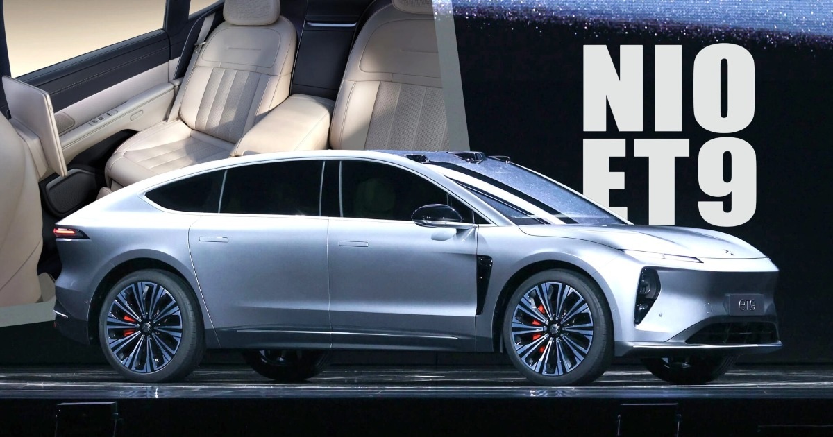 Xe điện Trung Quốc Nio ET9 đi thêm được 255km chỉ sau 5 phút sạc | Báo Dân trí