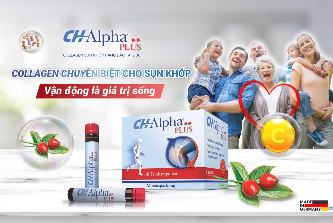 CH-Alpha PLUS - thực phẩm bảo vệ sức khỏe hỗ trợ sụn và khớp | Báo Dân trí